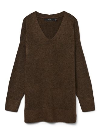 Vero Moda VMFILUCA LS V-Neck Long Pullover GA NOOS