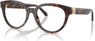 Versace Femme, Accessoires, Brun, Taille: 53 MM Ve3384 Optical Frame