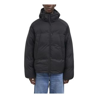 Yohji Yamamoto Veste matelass&eacute;e &agrave; capuche - Homme - Vestes - Noir - Taille: S