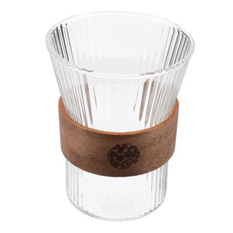 BESPORTBLE Glas Zahnb&uuml;rstenbecher Durchsichtig Mundsp&uuml;lbecher Ergonomisch Geformt Badezimmerbecher f&uuml;r Zuhause