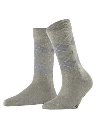 Burlington Marylebone Lurex W So laine viscose fantaisie 1 paire, Chaussettes Femme, Gris Light Grey 3771, 36-41