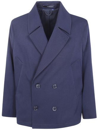Paul Smith Coat Double-Breasted M1r. A261.W03207 49 Blue