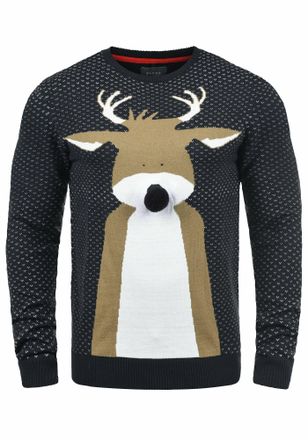 Blend Weihnachtspullover Rudolph
