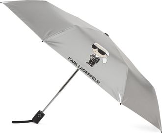 Karl Lagerfeld Regenschirm KARL LAGERFELD B4W50014 Silberfarben