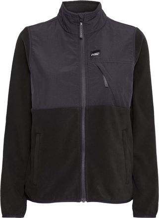 North Bend NBDelia Damen Fleecejacke Jacke Outdoor-Jacke atmungsaktiv strapazierf&auml;hig w&auml;rmend Rei&szlig;verschlusstaschen Brusttasche elastischer Saum, Gr&ouml;&szlig;e:42, Farbe