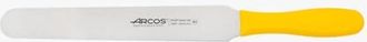 Arcos Profi-K&uuml;chenspatel - Edelstahlklinge 250 mm - Gelber Polypropylen-Griff - Serie 2900 - Langlebig und Pr&auml;zise