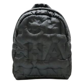 Chanel Pre-owned Vintage Nylon Rucksack - - Pre-owned - Damen - Schwarzk - ONE SIZE