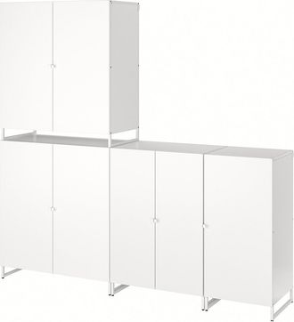 IKEA JOSTEIN Regal mit T&uuml;ren