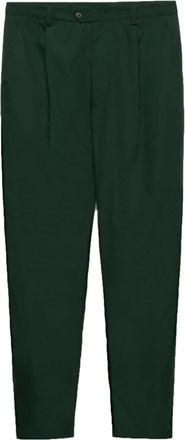 Prada Popeline-Hose - Grün