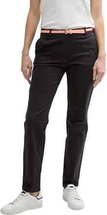Tom Tailor 1016542 Pantalon Slim, 14482-deep Black, 38W / 32L Femmes