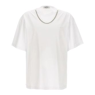AMBUSH L&auml;ssiges Baumwoll-T-Shirt - - Tops - Herren - Wei&szlig; - M