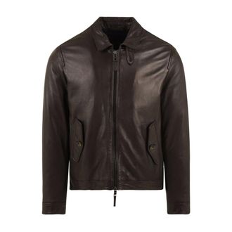 The Jack Leathers Homme, Vestes, Brun, Taille: L Veste en cuir de ch&ecirc;ne &agrave; tannage v&eacute;g&eacute;tal