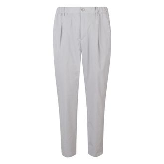 Herno Homme, Pantalons, Gris, Taille: S Pantalon Seersucker