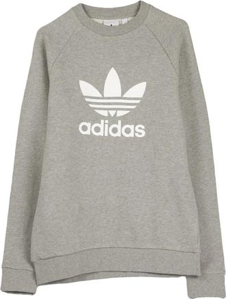 adidas L&auml;ssiges Rundhals-Sweatshirt - - Sport - Herren - Grau - XL