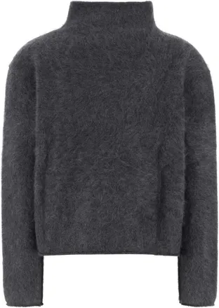 Lisa Yang Cashmere Turtleneck Sweater - Gray