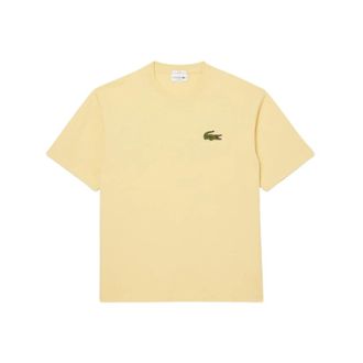 Lacoste T-Shirt Mezza Manica - - Tops - Herren - Gelb - 2XS