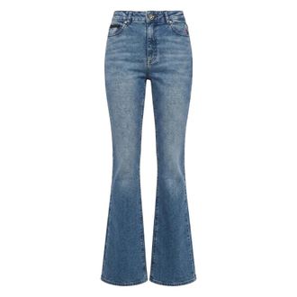 Philipp Plein Flare Fit Jeans Basic - - Jeans - Damen - Blau - W30
