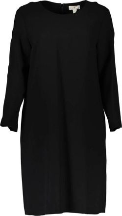 GANT Femme, Robes, Noir, Taille: 42 FR Robe Femme en Viscose Noire Design &Eacute;l&eacute;gant