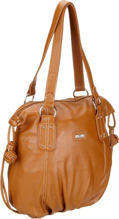 Tom Tailor Acc Crystal 10814 24, Damen Henkeltasche, braun, (camel 24), 23x10x32
