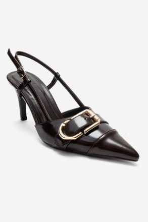 Prologue Noen Schnalle Spitzer Zehenbereich Stiletto Pumps