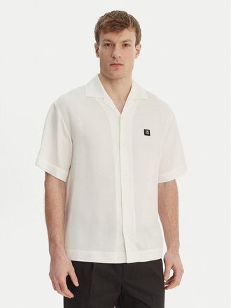HUGO BOSS Hemd Espino 50560593 &Eacute;cru Oversize