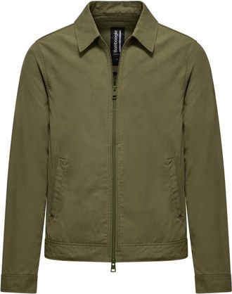 Bomboogie Homme, Vestes, Vert, Taille: 3XL Veste en coton/nylon avec fermeture &eacute;clair
