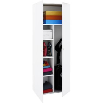 ebuy24 Holz Besenschrank Putzschrank Vandol
