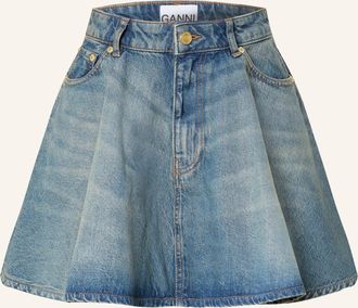 Ganni Jeansrock blau