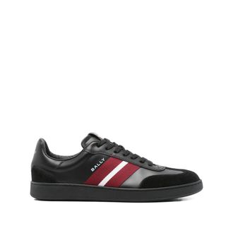 Bally Raise Stripe-detail Leather Trainers