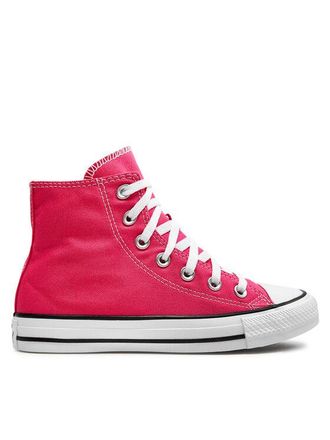 Converse Sneakers aus Stoff Chuck Taylor All Star Hi A08136C Rosa