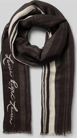 Lauren Ralph Lauren Schal aus Viskose-Leinen-Mix