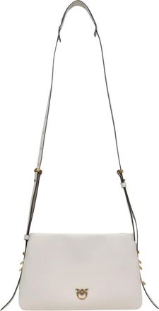 Pinko Pinko, Femme, Sacs, Blanc, Taille: ONE Size Triplet Mini Vitello Morbido