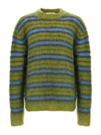 Marni Pull Col Rond - Multicolore
