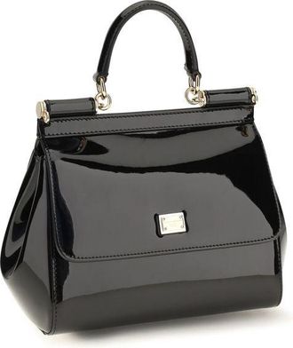 Dolce & Gabbana Sicily Shoulder Bag - Black