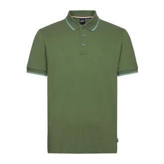 HUGO BOSS Polo aus Piqu&eacute;-Baumwolle - - Tops - Herren - Gr&uuml;n - 3XL