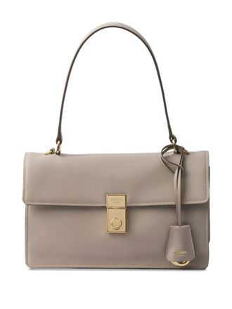 Prada sac porté épaule Soft Sound médium - Gris