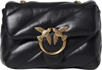 Pinko Pinko, Femme, Sacs, Noir, Taille: ONE Size Love Puff Mini