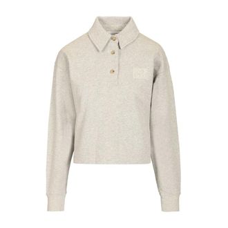 Maison Kitsun&eacute; Damen, Sweatshirts & Hoodies, Grau, LGr&ouml;&szlig;e