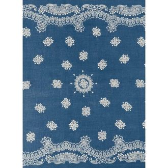 Saison 1865 Foulard imprim&eacute; bandana en coton et laine
