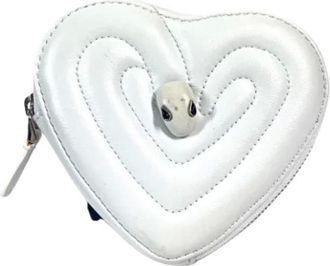 Bulgari Porte-monnaie vintage doccasion - Femme - Pre-owned - Blanc - Taille: ONE Size