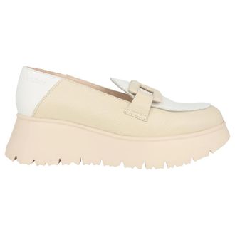 Wonders Beige Mix Damen Loafers f&uuml;r den Sommer - - Shoes - Damen - Beige - 41 EU