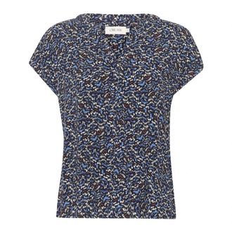 Cream CRTiah Bluse - - Blouses & Shirts - Damen - Blau - L
