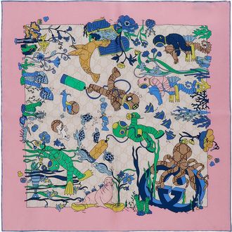 Gucci Silk Foulard - GUCCI - gender_Woman