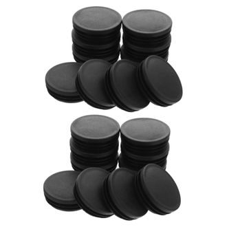 Angoily 50st&uuml;cke Runde Stuhlbeinkappen Aus Lang Als Rohrendkappen F&uuml;r M&ouml;belbeine Anti-einsink-Stopper F&uuml;r Hocker Und Stuhlf&uuml;&szlig;e