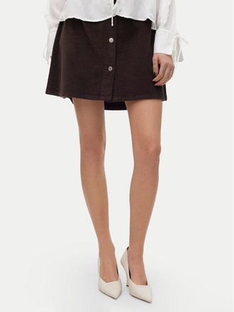 Vero Moda Minirock Etta 10315342 Braun Regular Fit