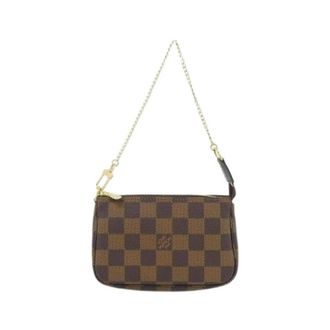 Louis Vuitton Pre-owned Mini Pochette Accessoires Damier Accessory Pouch - - Pre-owned - Damen - Braun - ONE SIZE