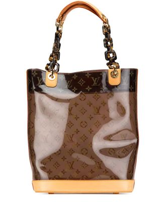 Louis Vuitton sac porté épaule Cabas Ambre MM (2003) - Marron