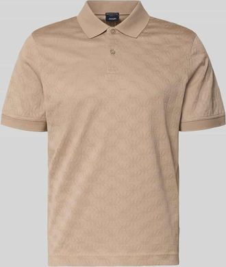 Joop Modern Fit Poloshirt mit Strukturmuster Modell Roberto