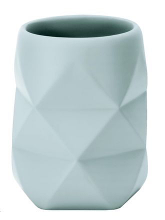 Kleine Wolke 8430649852 Zahnputzbecher Crackle, Opal, 8 x 10 cm, Polyresin