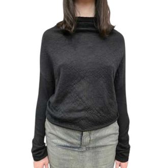 Rick Owens Crater Knit - - Knitwear - Damen - Schwarzk - XS